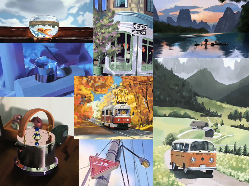 场景练习_elemento_lee-站酷ZCOOL