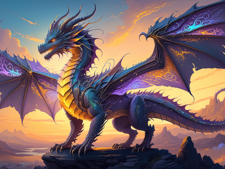 龙年ai之光_fly生命不言败-站酷ZCOOL