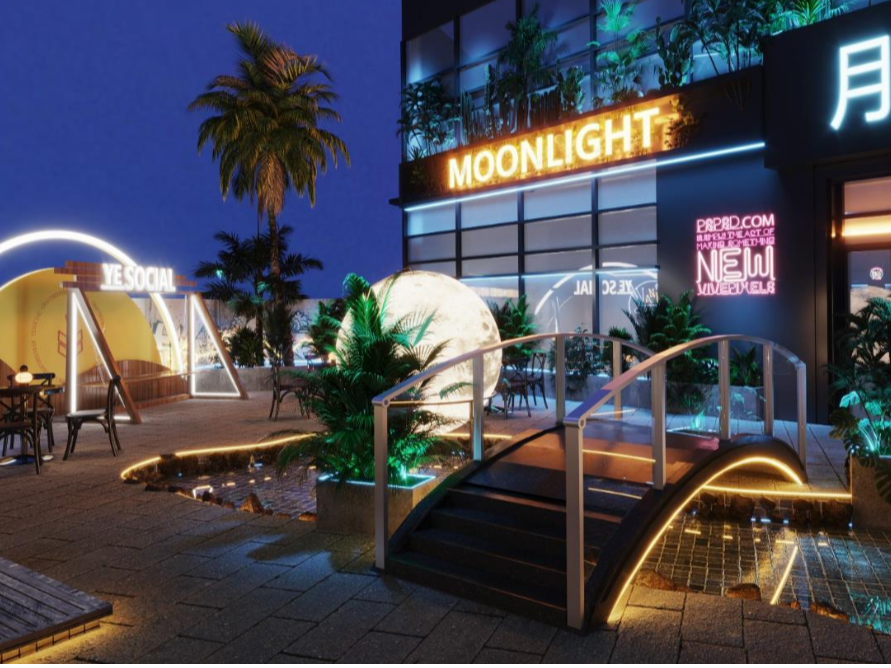 月球酒吧_我吃桃子-站酷ZCOOL