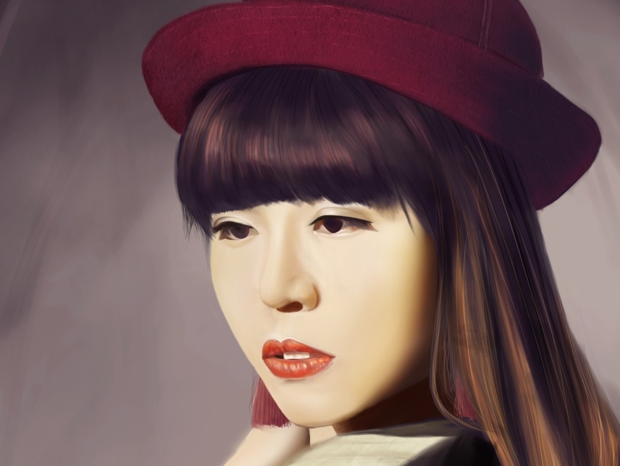 人物写实练习_Vicky_萌-站酷ZCOOL