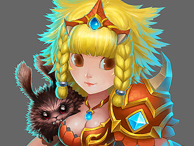 驯龙无敌 - 人物篇_ilison-站酷ZCOOL