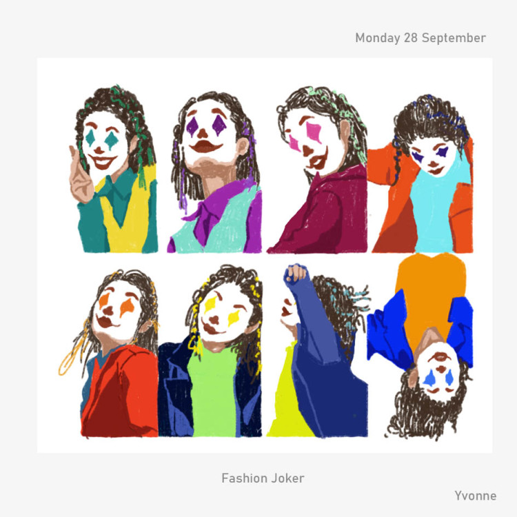 《彩色日历》2020.9.28_yvonne_draw-站酷ZCOOL