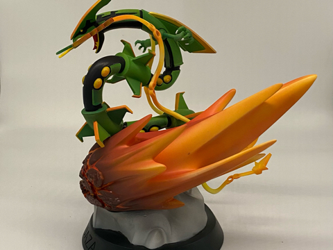 精灵宝可梦—mega 裂空座_Z64429182-站酷ZCOOL