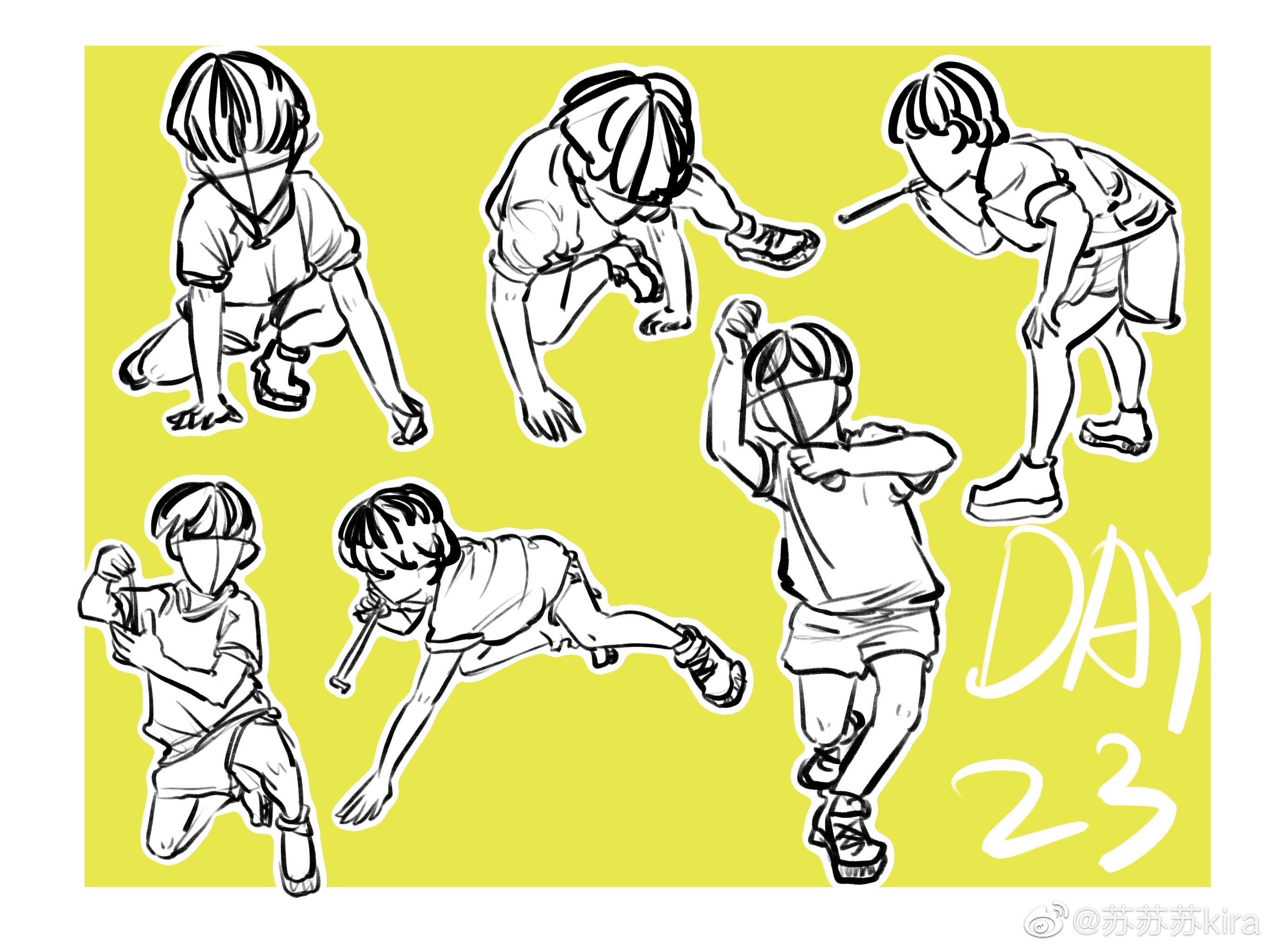 #速写60天挑战赛#day23@速写班长 _叁肆叁-站酷ZCOOL