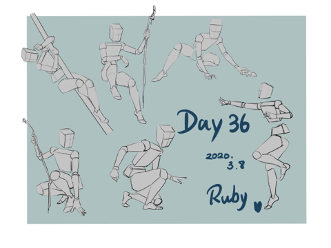 #速写60天挑战赛# Day36_冰糖露比LRuby-站酷ZCOOL