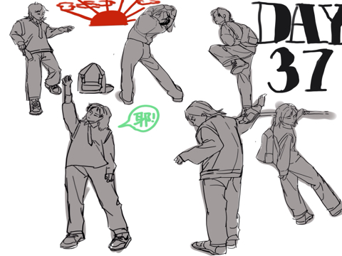 速写60天挑战赛Day37@速写班长_Z236793155-站酷ZCOOL