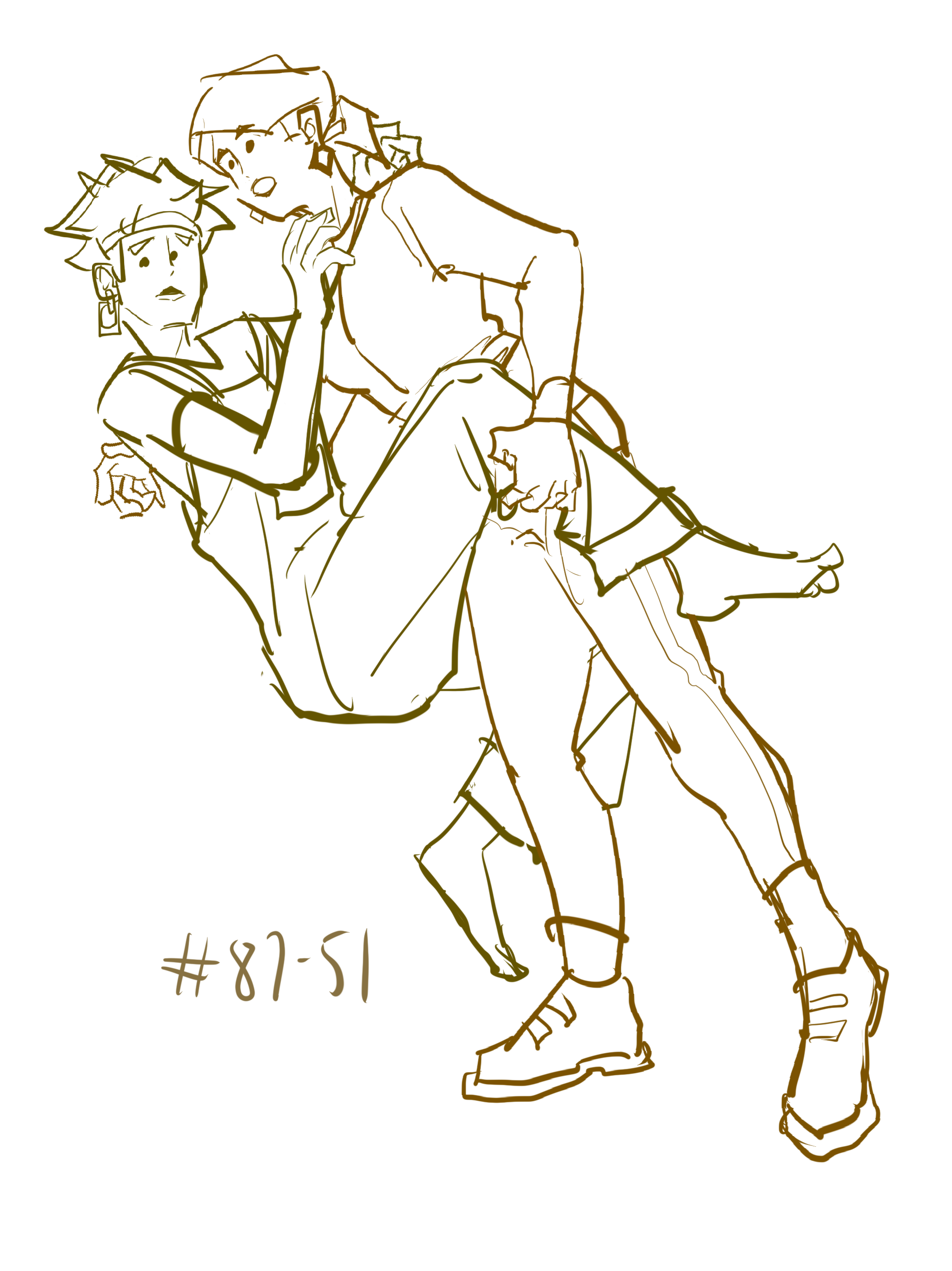 #速写60天挑战赛# day32@速写班长 _瑞比rabbit-站酷ZCOOL