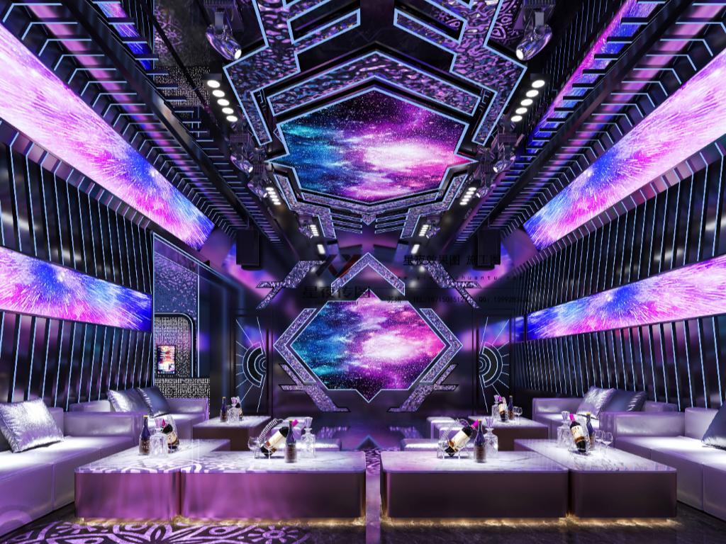 KTV效果案例——多元化艺术与娱乐空间的碰撞_苏子叶susu-站酷ZCOOL