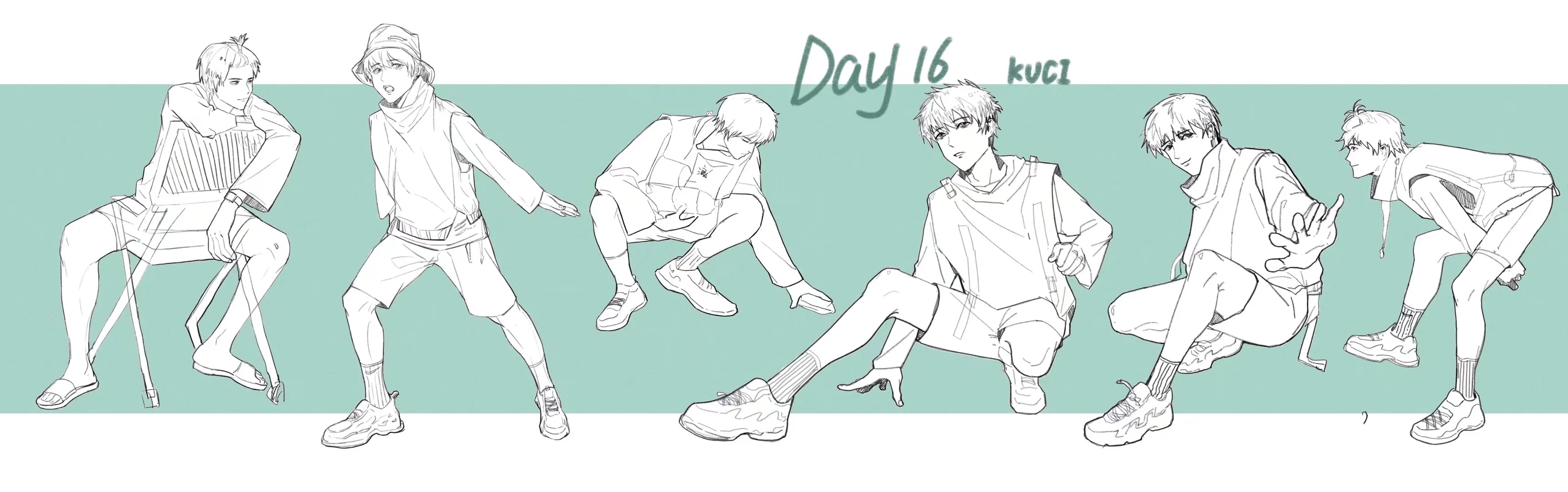 #速写六十天挑战赛#day16@速写班长_kucix-站酷ZCOOL