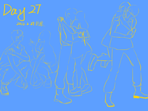 #速写60天挑战赛# @速写班长 day27_乾黎-站酷ZCOOL