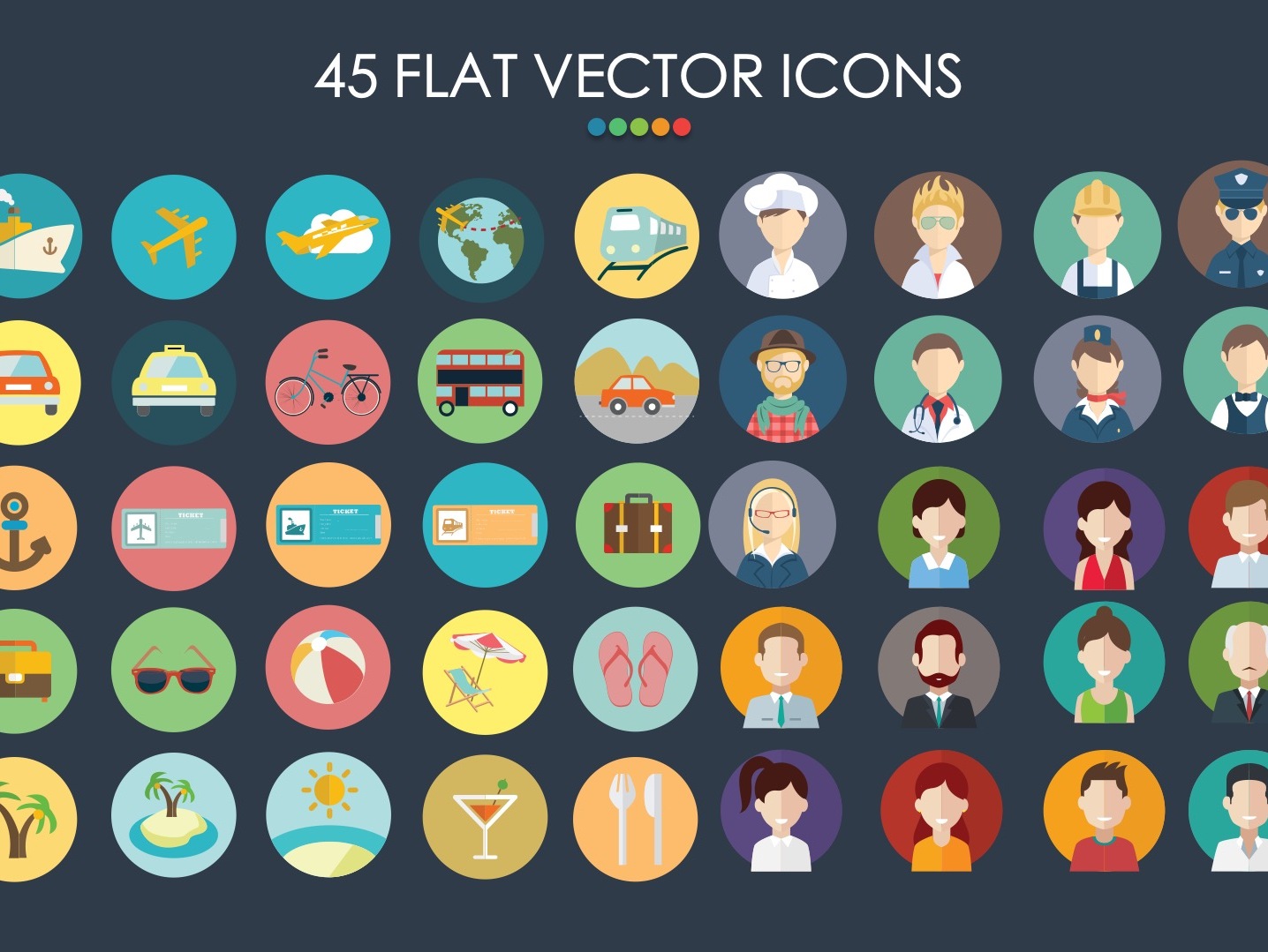 45款精美纯PPT绘制的图形图标_顶尖PPT-站酷ZCOOL