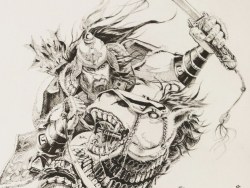 蒙古骑士_azazaal-站酷ZCOOL