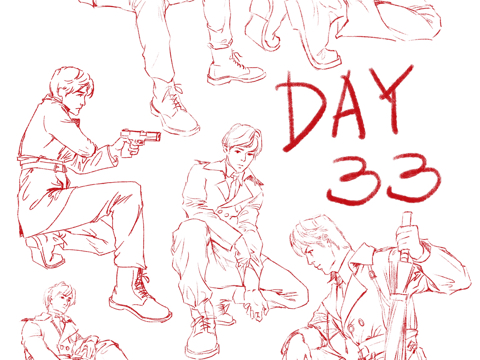 #速写60天挑战赛# day33 @速写班长 _落魄了家人们-站酷ZCOOL