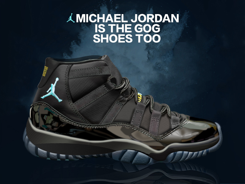 MICHAEL JORDAN IS THE GOG,SHOES TOO_大宝做社稷-站酷ZCOOL