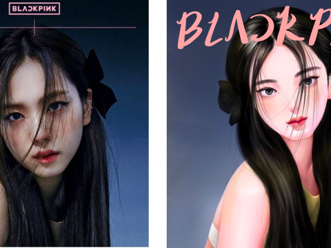 BLACKPINK原画作品_xmm也-站酷ZCOOL