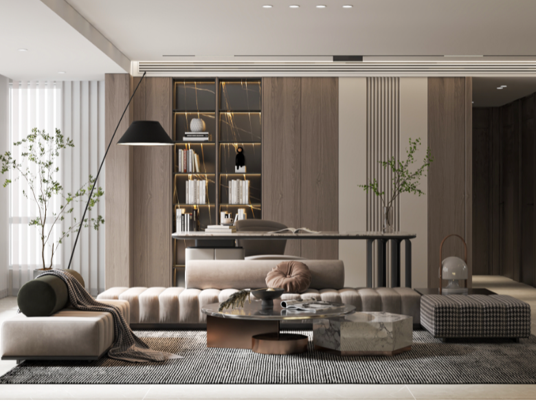 沈阳华发中东首府143样板间意式轻奢_3A视觉表现-站酷ZCOOL