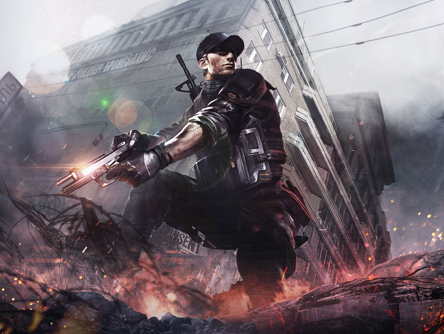 射击游戏部分宣传图_低温大太阳-站酷ZCOOL