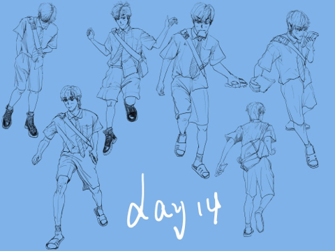 #速写60天挑战赛#day14@速写班长_野介-站酷ZCOOL