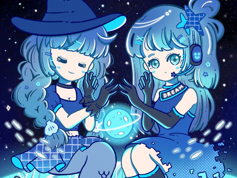 💙欢迎来到Milky Way水星梦境事务所💙 _白桃蛋卷-站酷ZCOOL