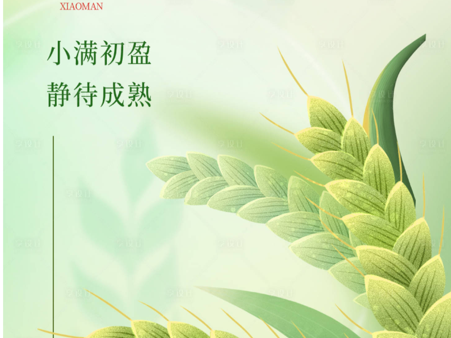 小满海报_Z560377876-站酷ZCOOL