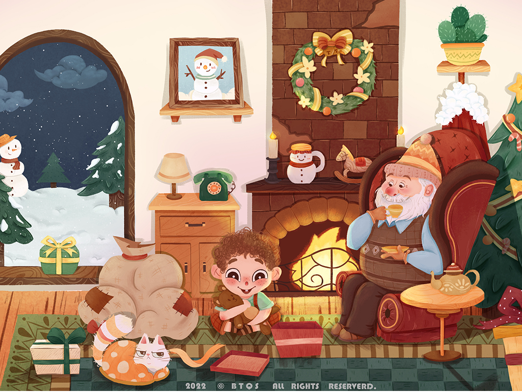 圣诞节_白桃汽水_peach-站酷ZCOOL