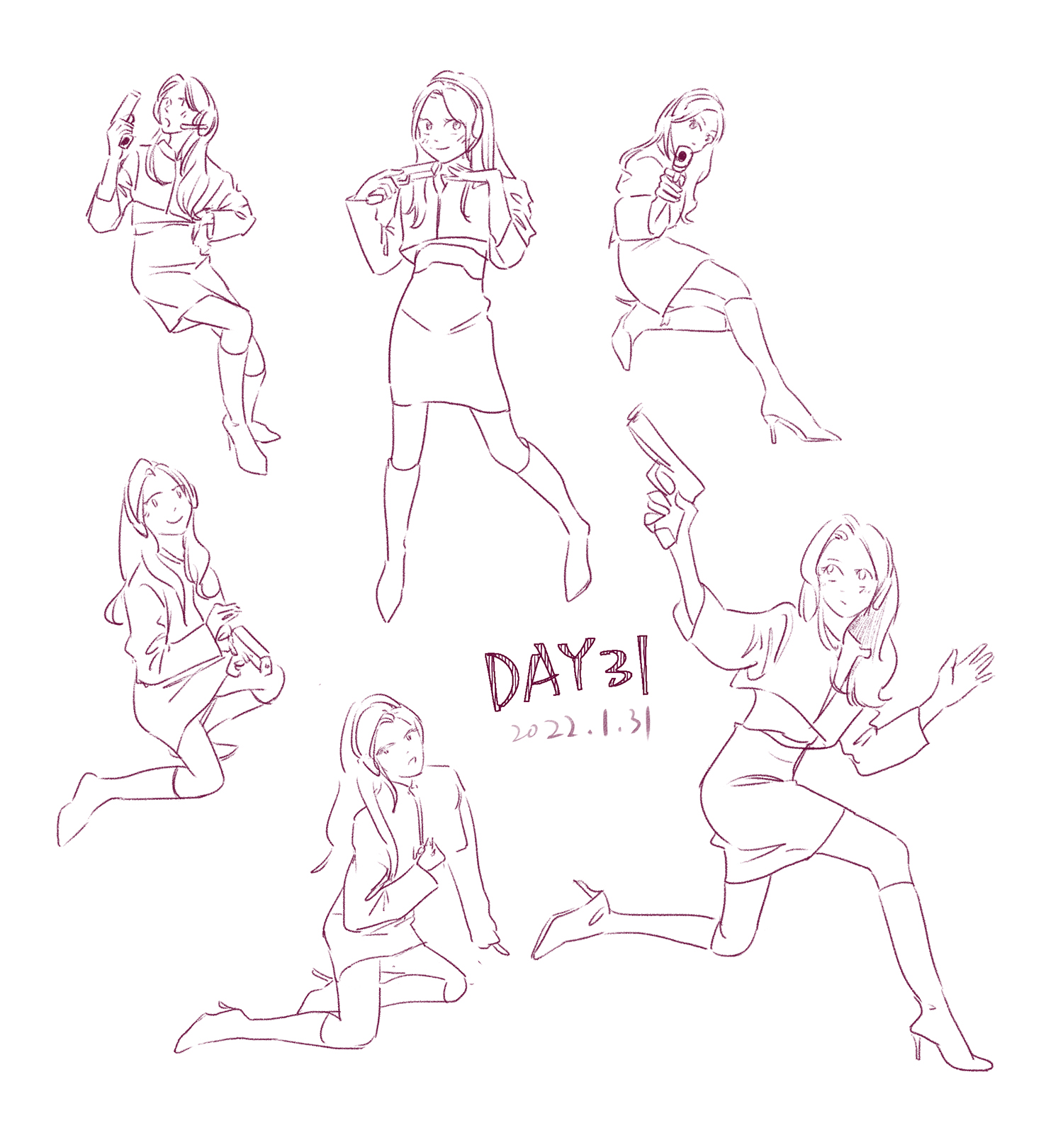 #速写60天挑战赛# DAY31_Z905667333-站酷ZCOOL