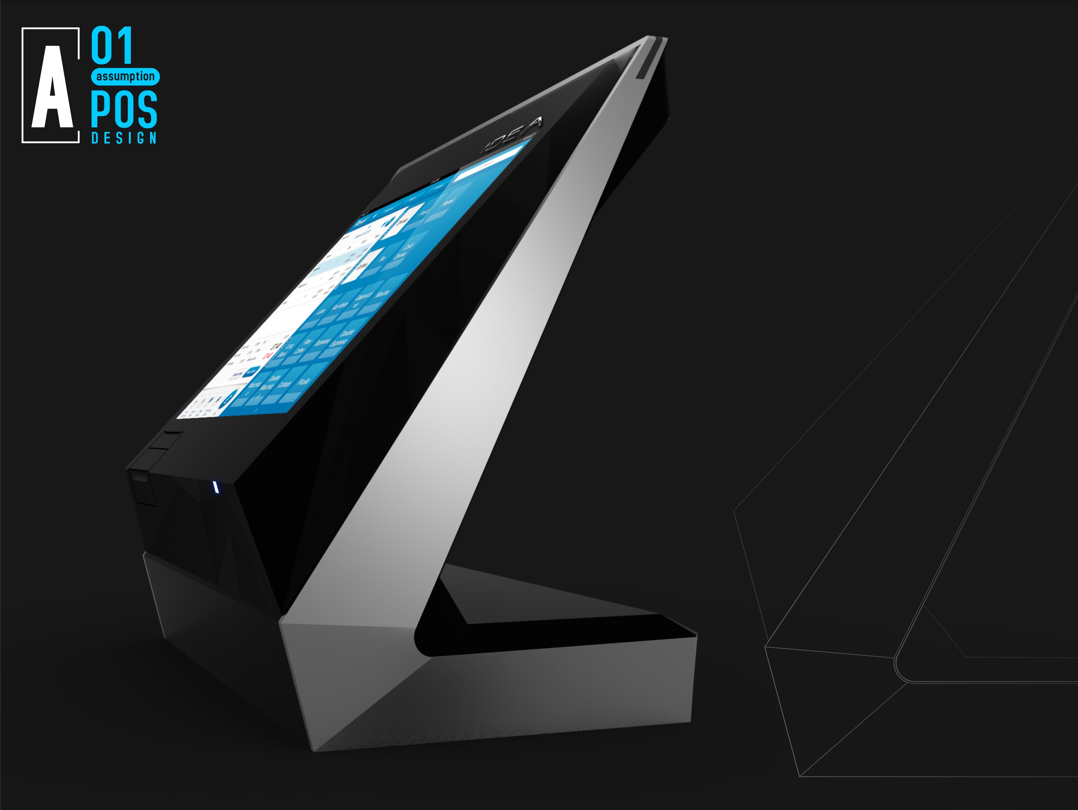 智能pos机_鼎哥-站酷ZCOOL