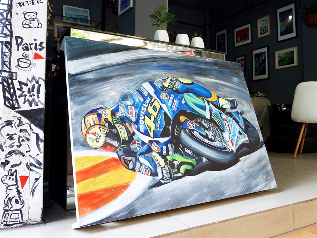 Moto GP 46号 Valentino Rossi_PT4Life-站酷ZCOOL