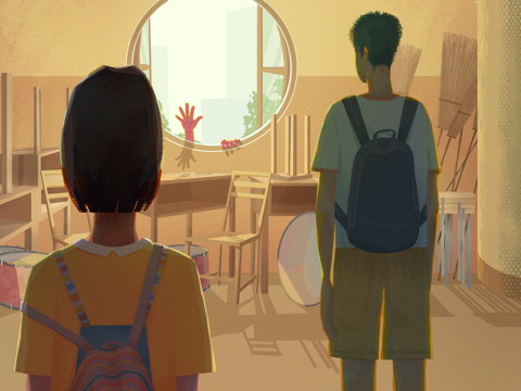 《隐秘的角落》插画_ETWBO-站酷ZCOOL