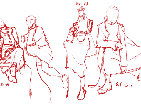 #速写60天挑战赛#@速写班长day32_akibiubiubiu-站酷ZCOOL