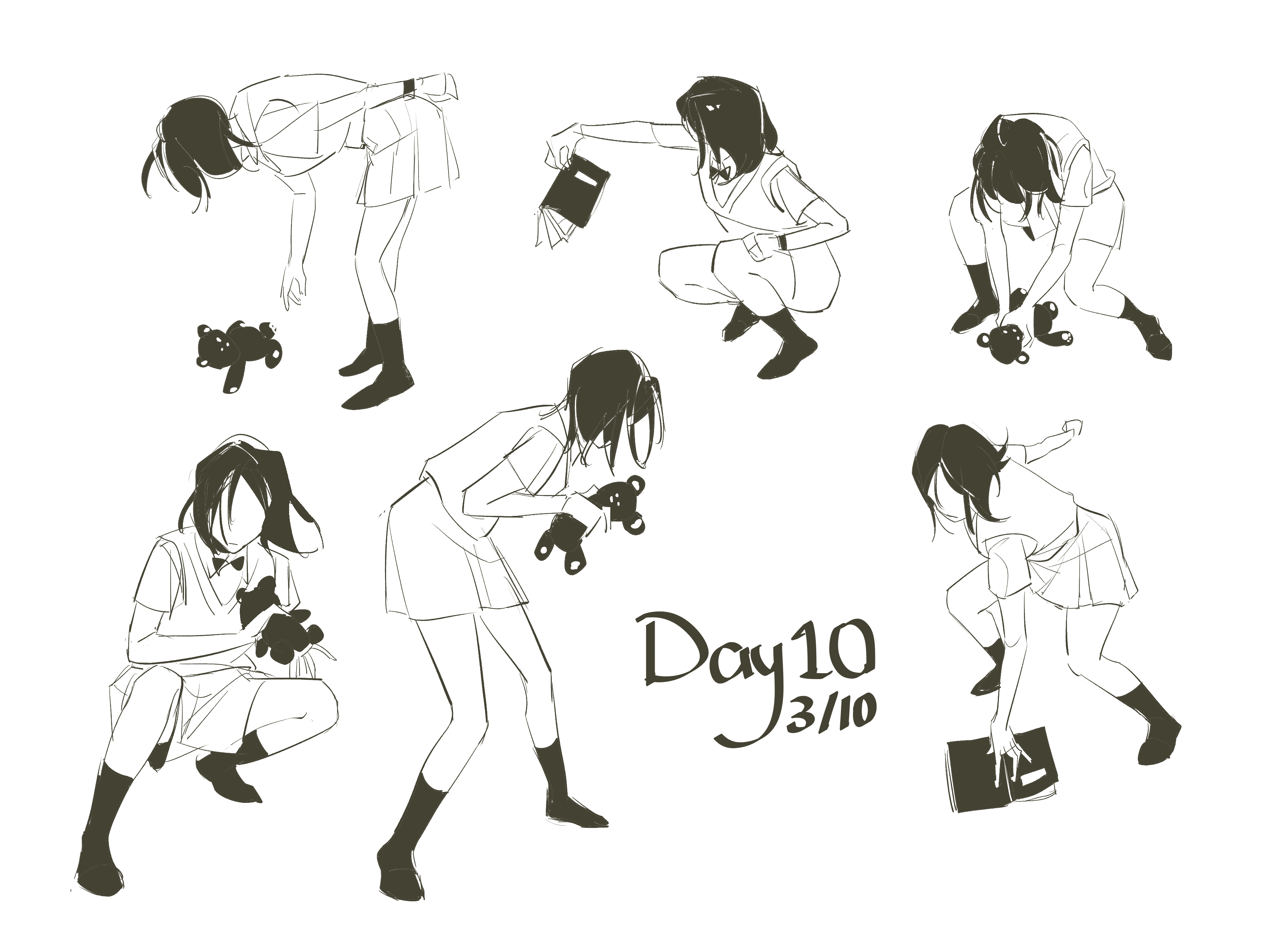 #速写60天挑战赛 d10@速写班长_漠三莫-站酷ZCOOL