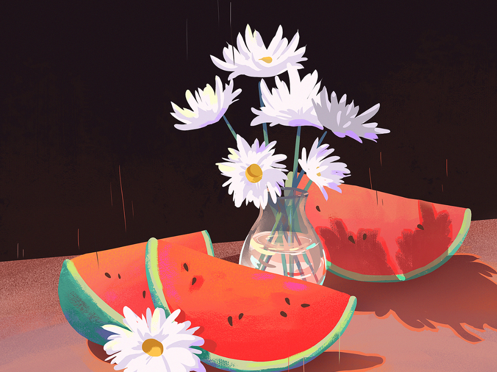 色彩速涂day3_壹壹零Lin-站酷ZCOOL