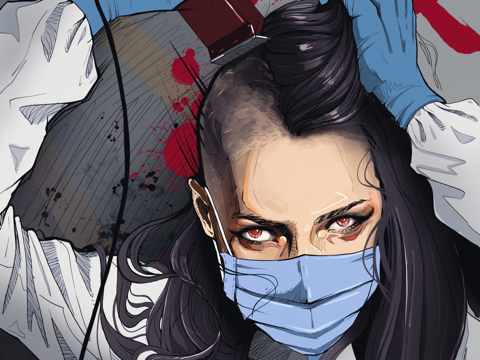 A爆的白衣天使_wuli熊吉-站酷ZCOOL