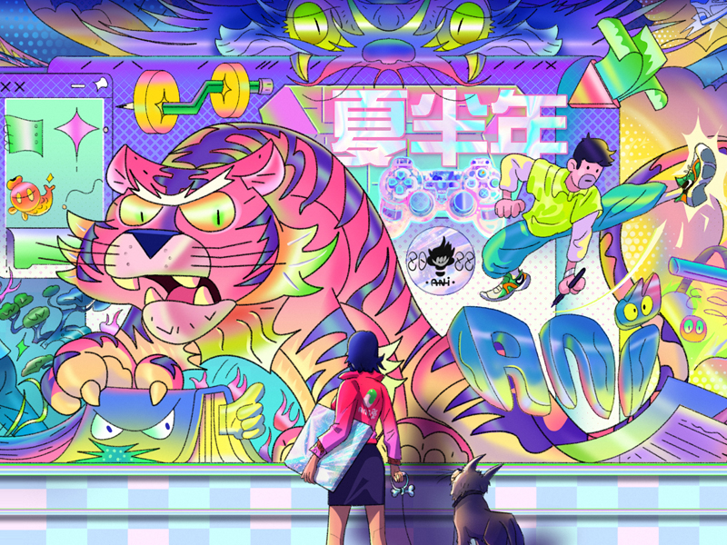 近期插画作品_chenweinin-站酷ZCOOL