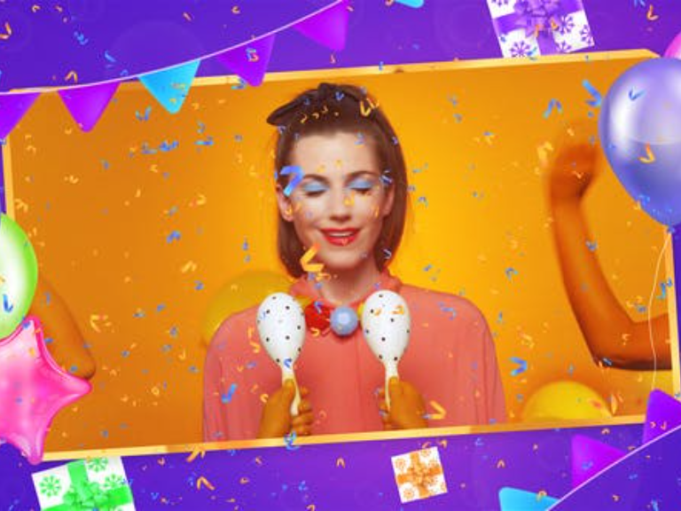 AE模板 | 生日祝福动画气球开场色彩快乐生日派对开场_猿文件网官方账号-站酷ZCOOL