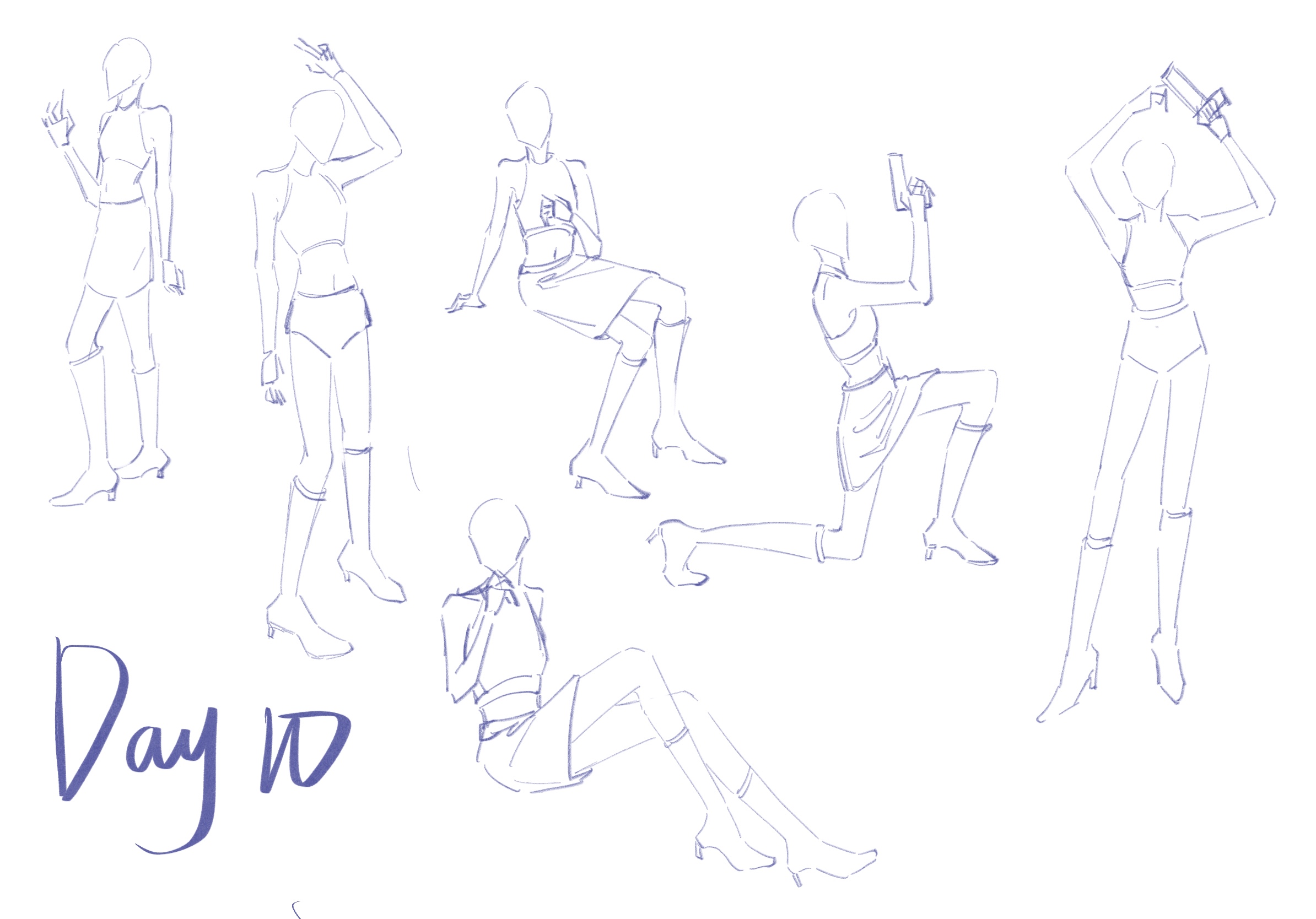 #速写60天挑战赛#Day10@速写班长 _C8zz-站酷ZCOOL