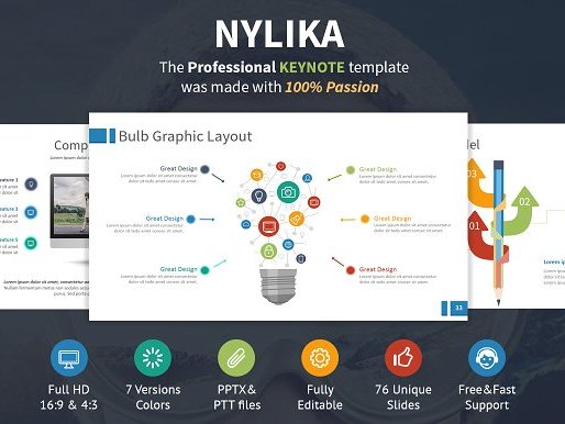 高端商务多种配色图形图表keynote模板_顶尖PPT-站酷ZCOOL