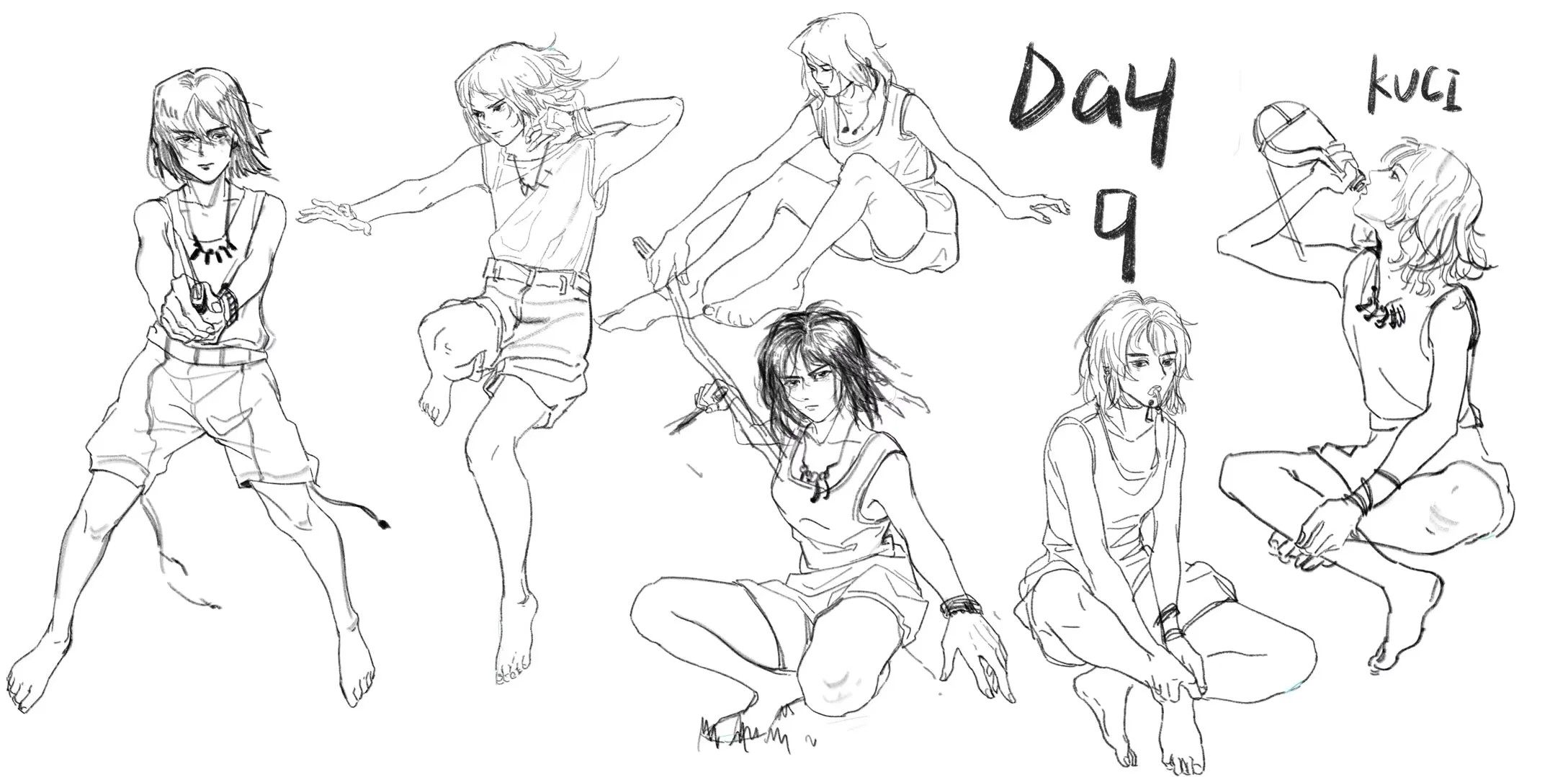 #速写六十天挑战赛#day9@速写班长_kucix-站酷ZCOOL