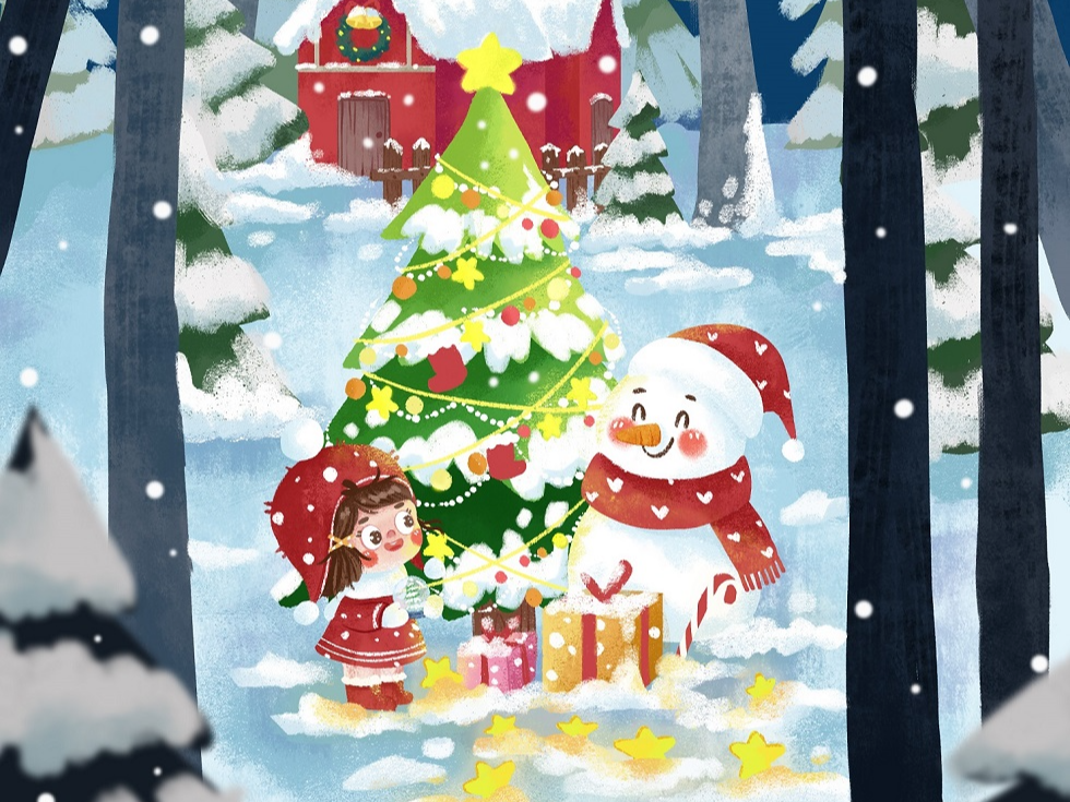 圣诞_麦习习-站酷ZCOOL