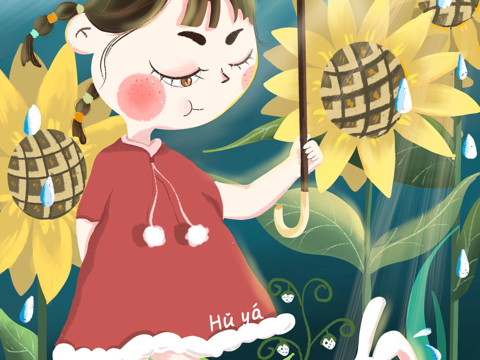 插画 | 吵架也是好朋友_虎牙Huya-站酷ZCOOL