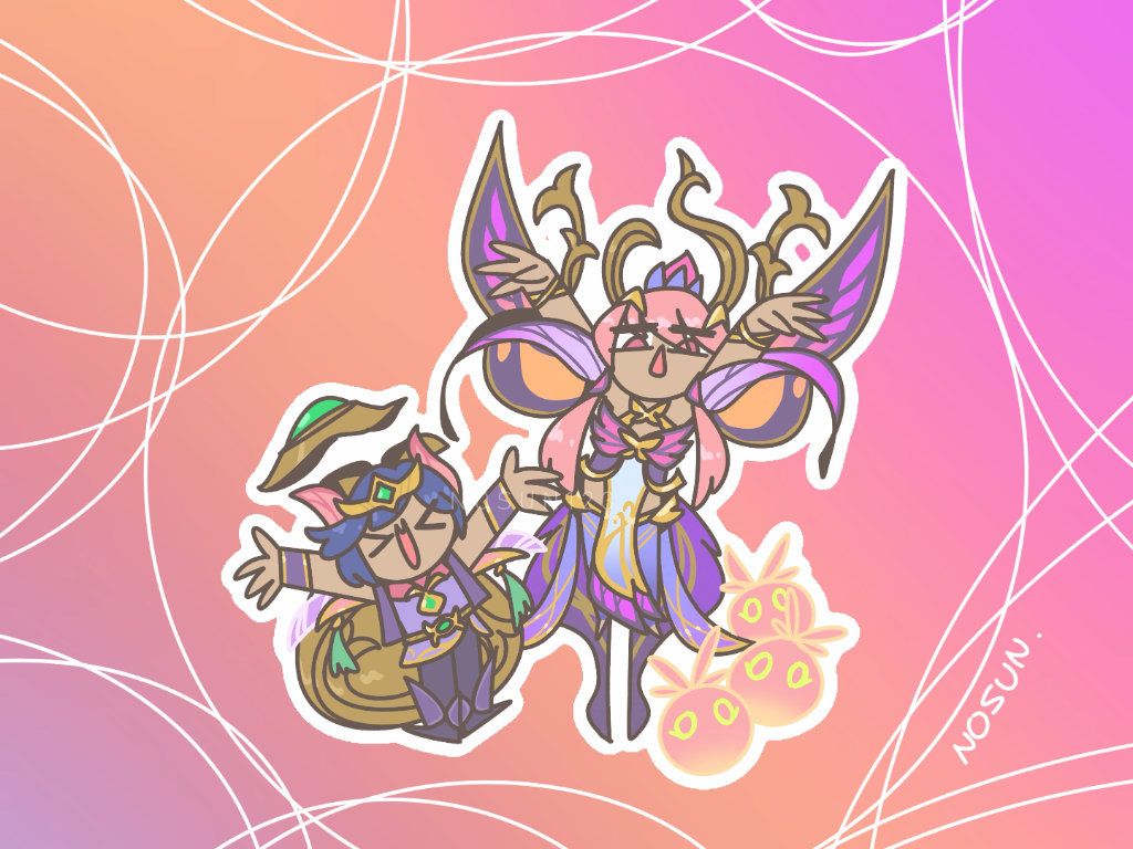 英雄联盟lol仙子之庭壁纸_nosun123-站酷ZCOOL