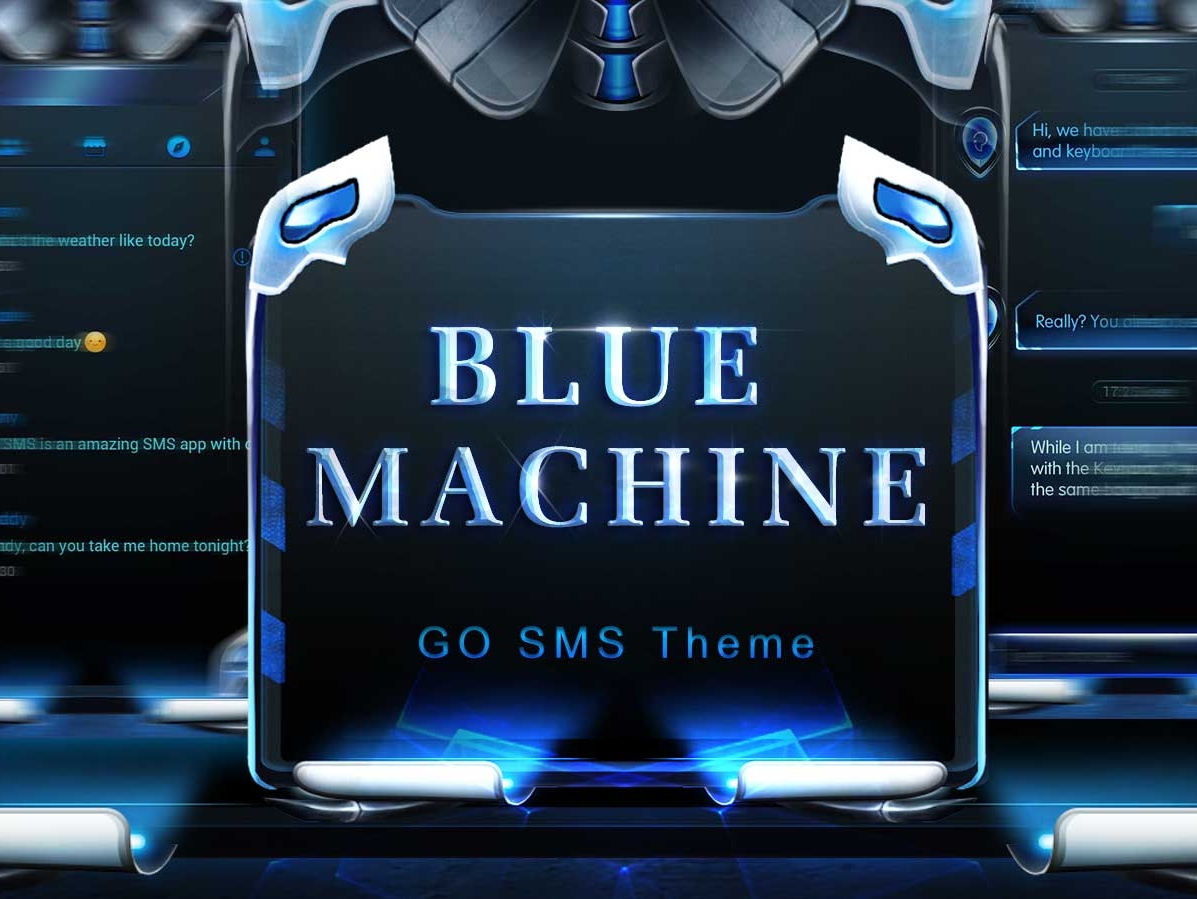 Blue Machine_羊毛不在-站酷ZCOOL