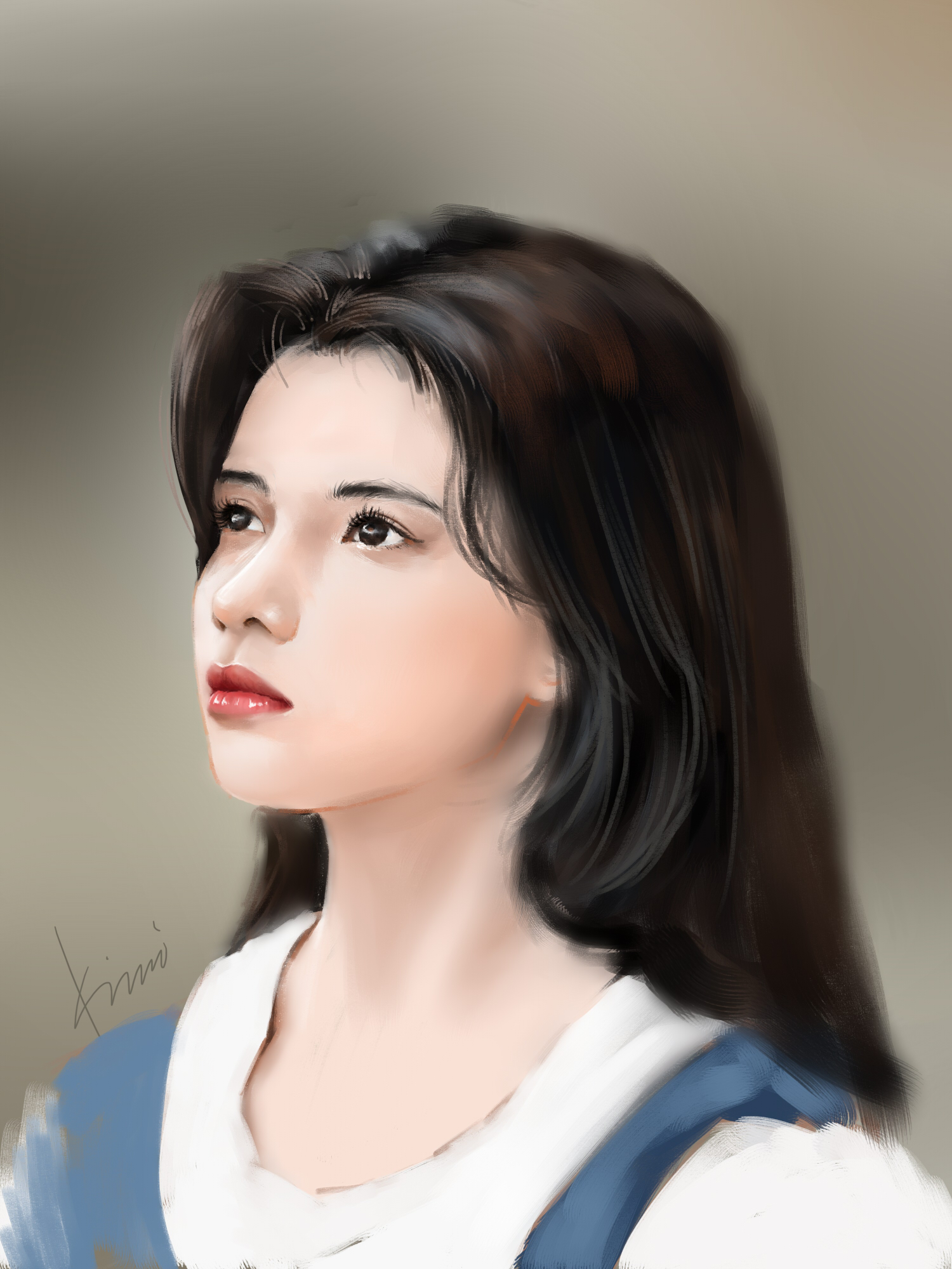 厚涂头像练习_kimi启铭-站酷ZCOOL