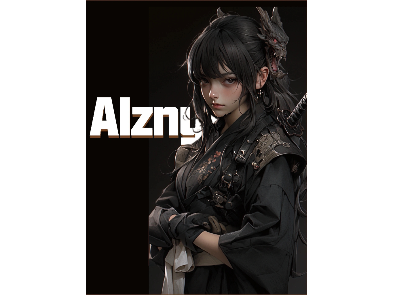 #AI关键词分享一组Al黑色系服装设计 _祝你鱼块AI-站酷ZCOOL