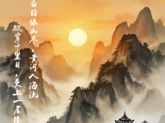 更上一层楼_Z711396689-站酷ZCOOL