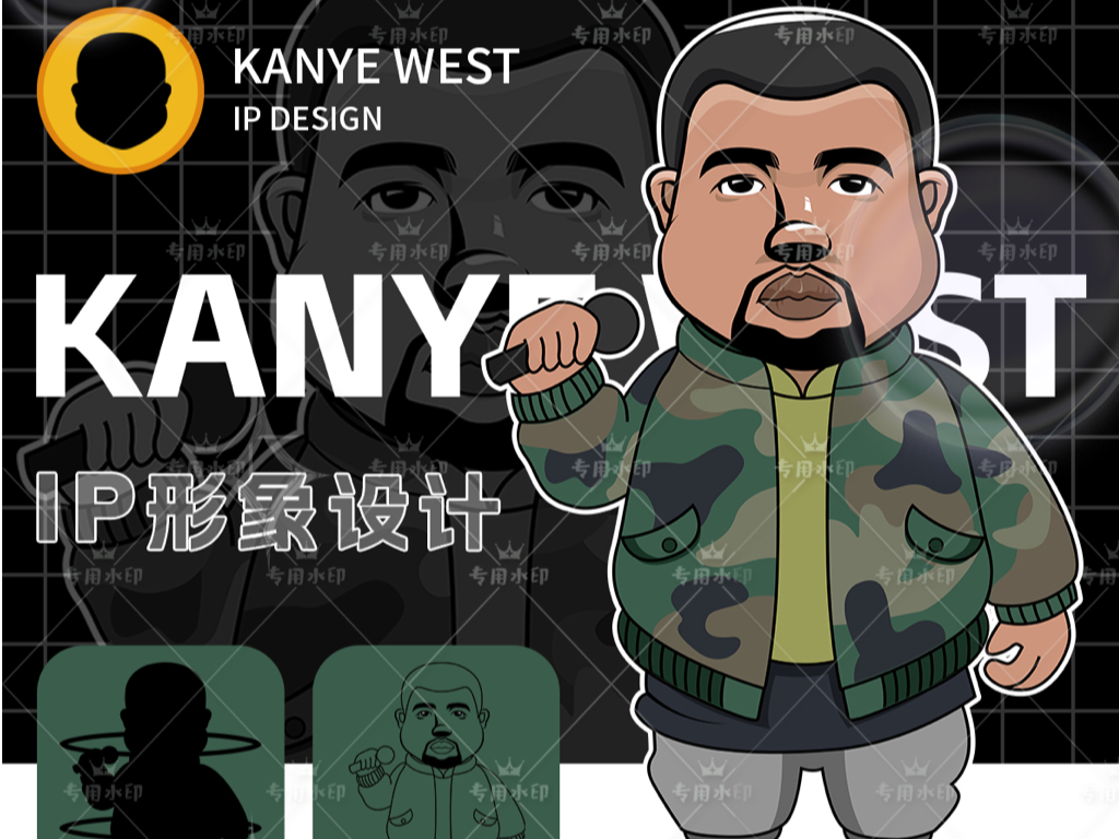 侃爷IP形象设计_胡歌的小老婆-站酷ZCOOL