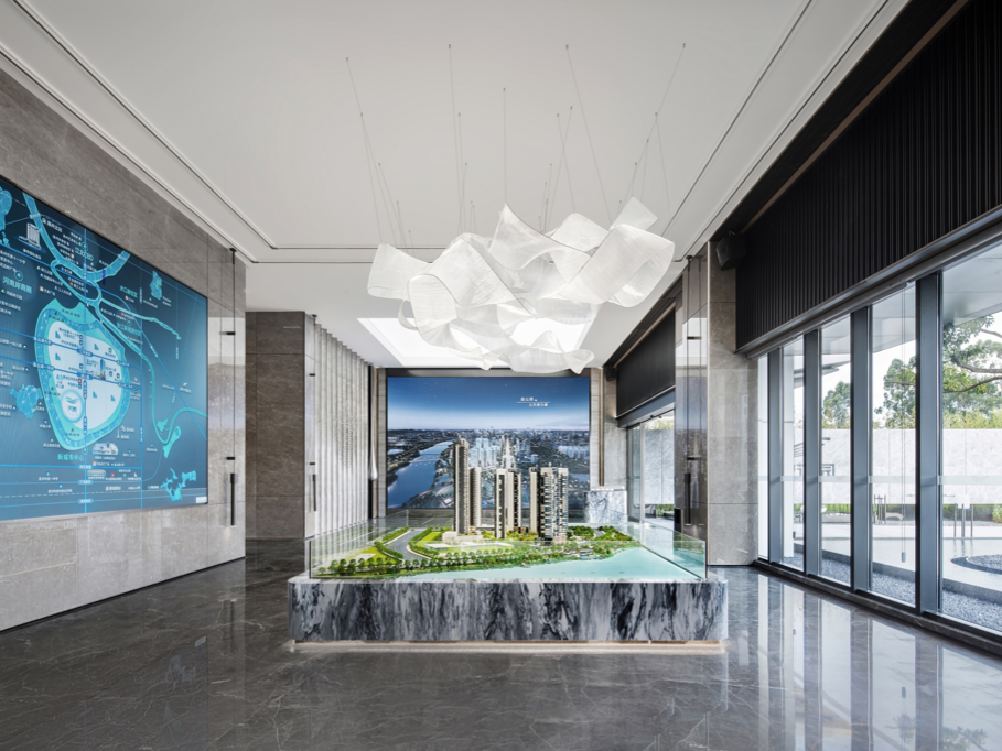 空间摄影 | 惠州天傲售楼处_金松建筑空间摄影-站酷ZCOOL