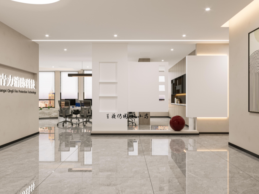 办公室 | 摒弃一切多余而浮夸的修饰，还原空间的本质_小小萌啊-站酷ZCOOL