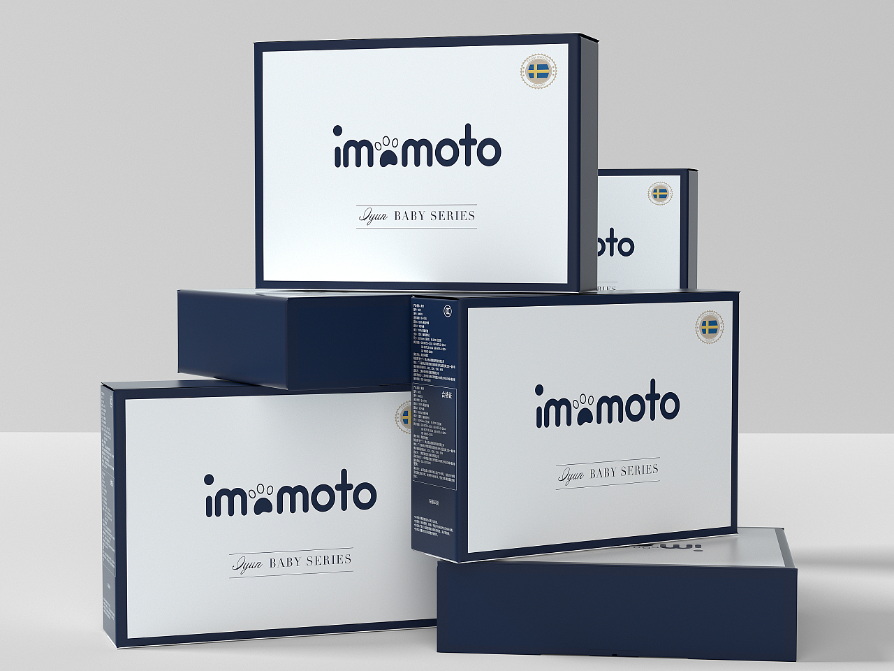 imomoto包装礼盒三维_流景LJ-站酷ZCOOL