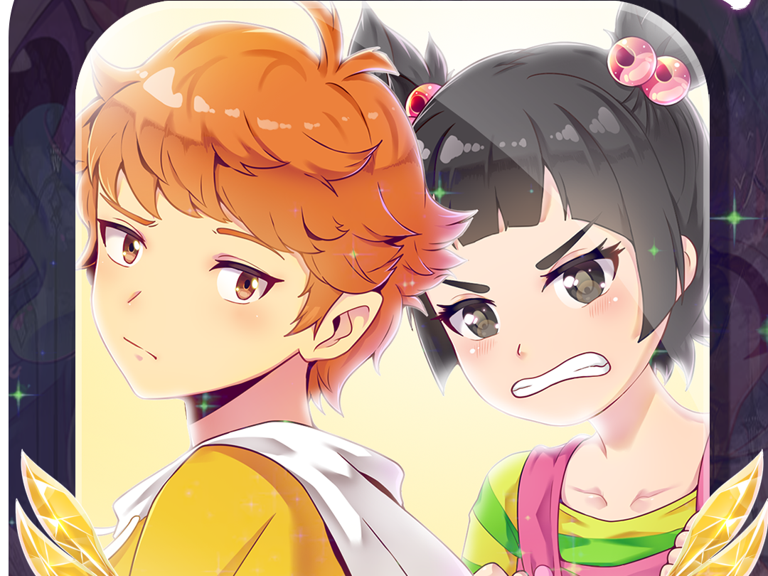 啊衰和大脸妹长大后的样子_潘叔叔在画画-站酷ZCOOL